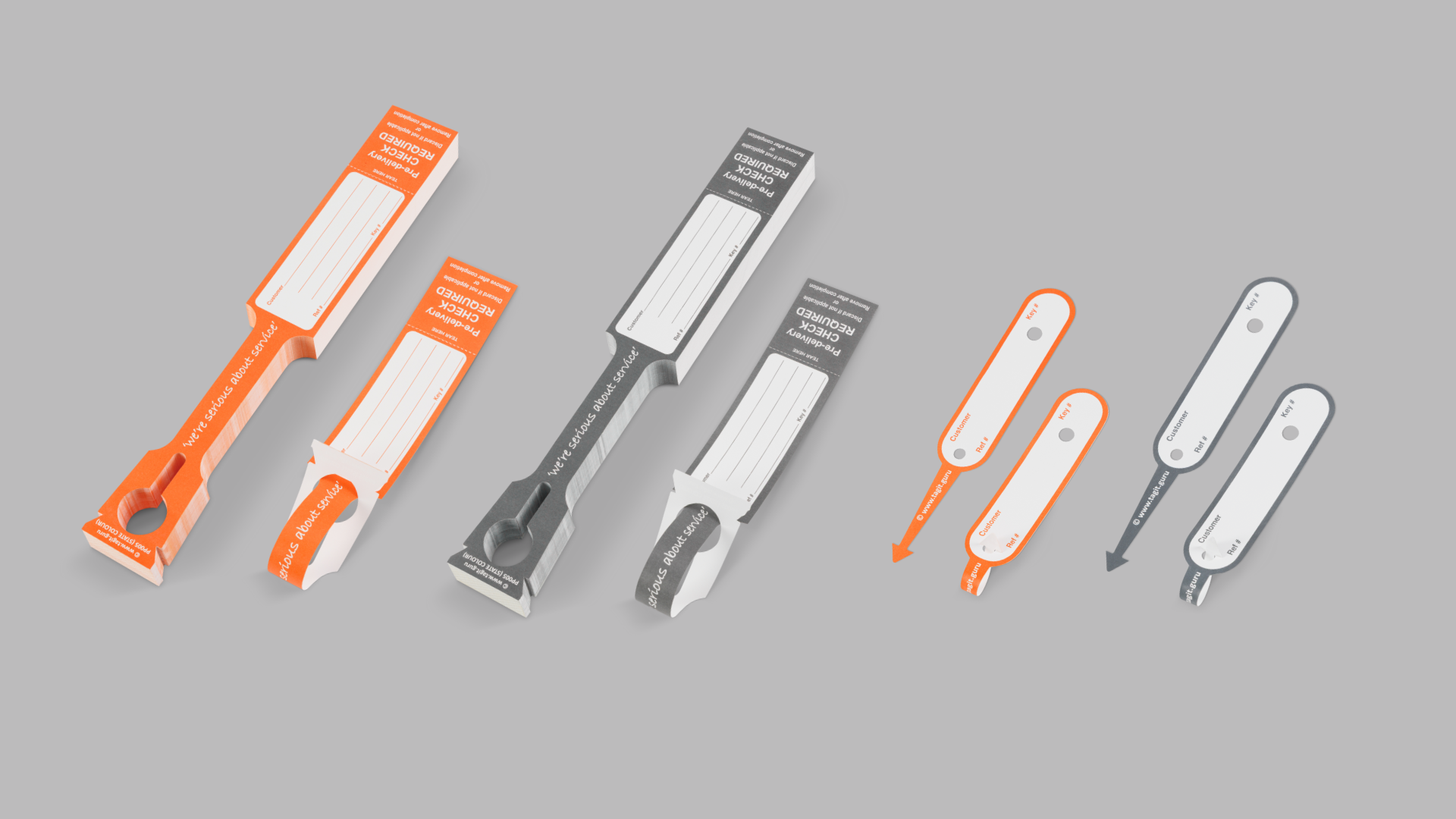 TAGIT.Guru - Service Department Job & Key Tag Labels