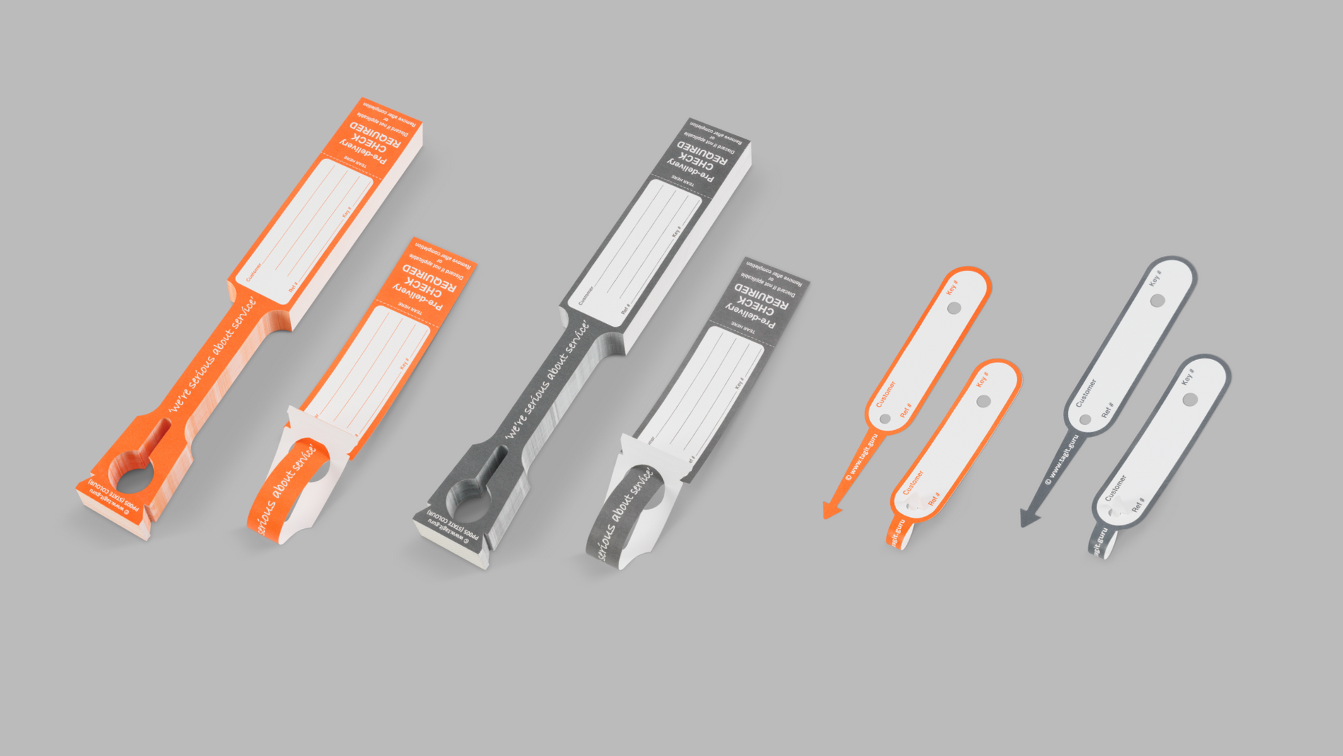 TAGIT.Guru - Service Department Job & Key Tag Labels